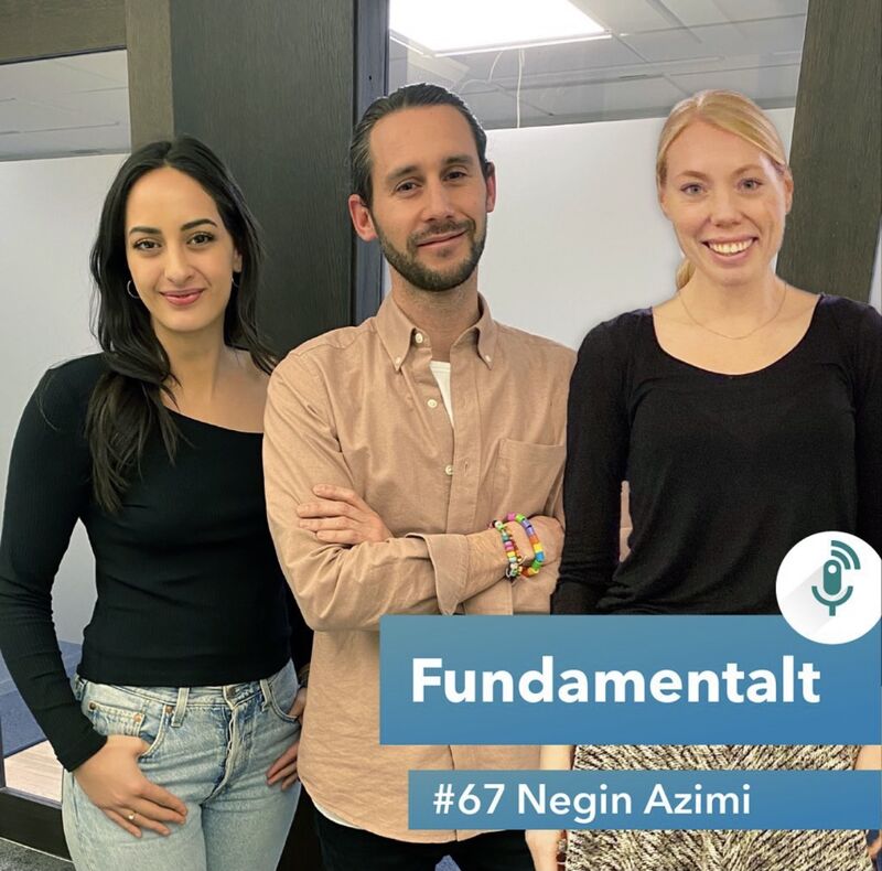 Medverkar i podden ”Fundamentalt” – Negin Azimi