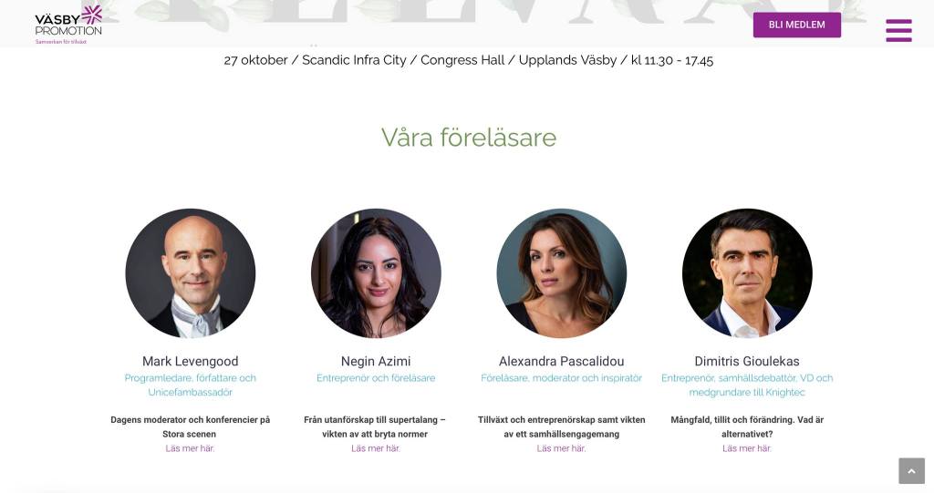 OM MIG & MINA FÖRELÄSNINGAR – Negin Azimi